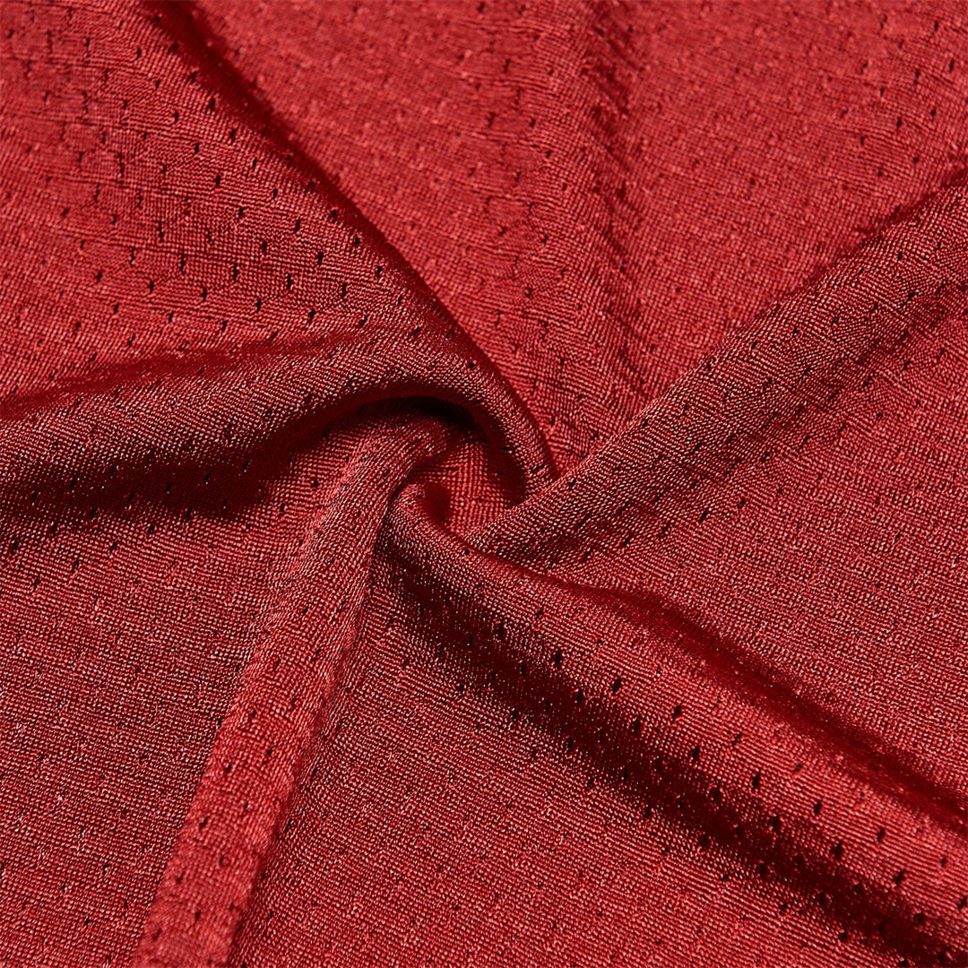 Maroon Blank Football Jersey | Plain Mesh Football Uniform Wholesale ...