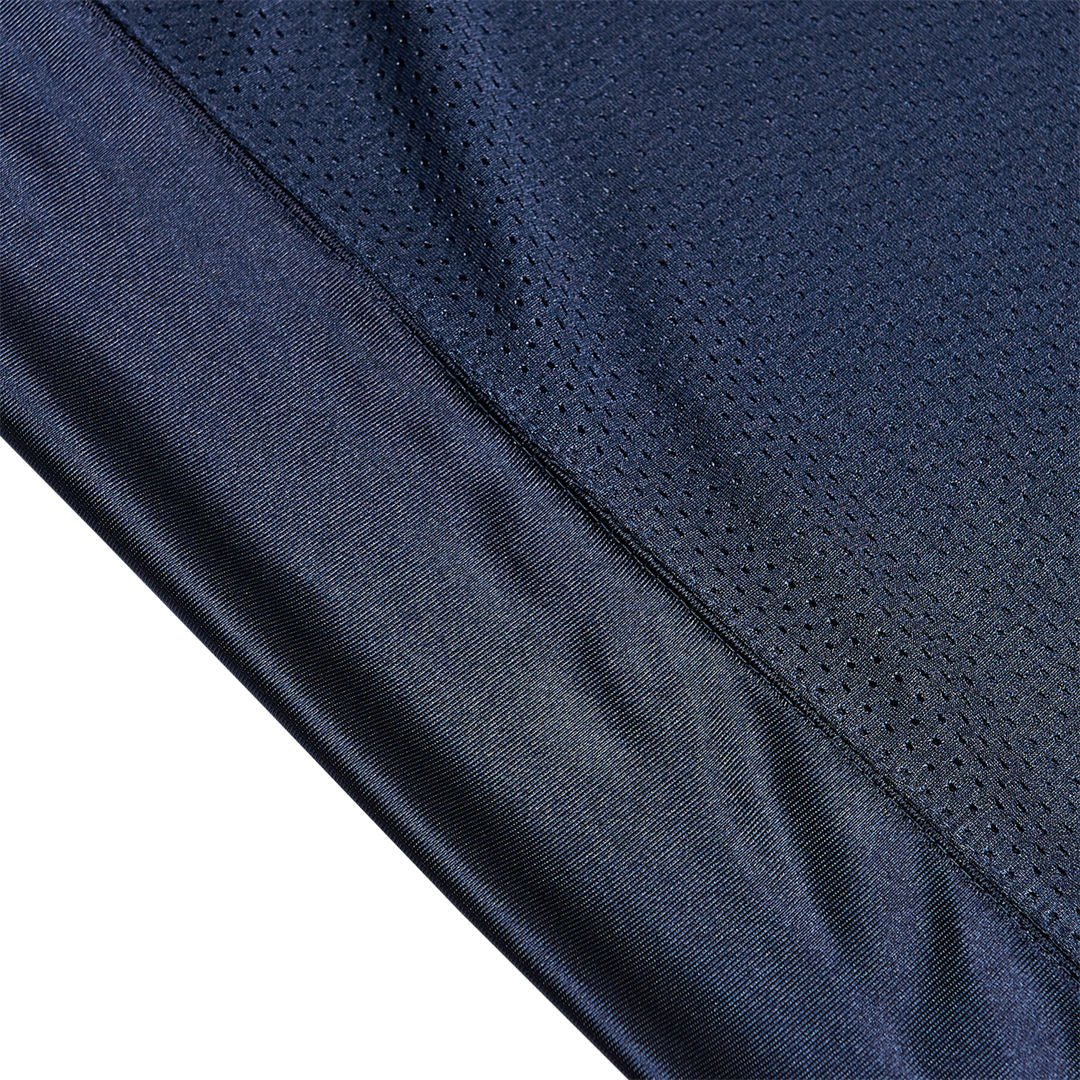 Navy Blank Football Jersey | Plain Mesh Football Uniform Wholesale ...