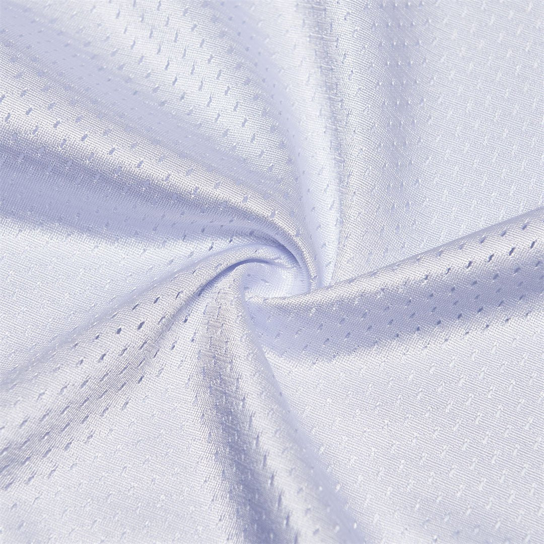 White Blank Football Jersey | Plain Mesh Football Uniform Wholesale ...