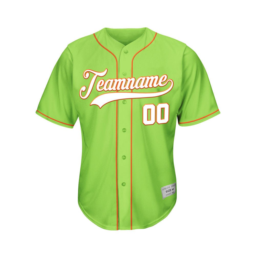Custom Green Baseball Jersey | JerseyOne