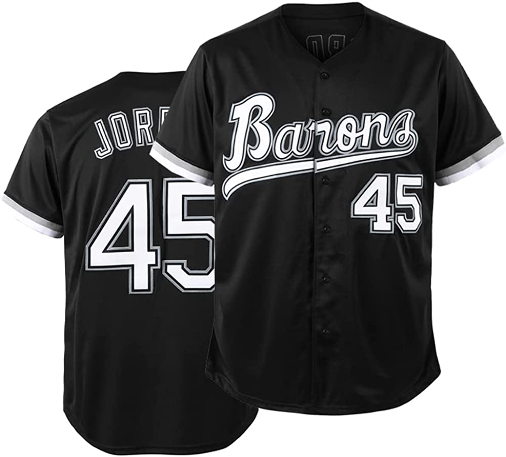 Authentic Michael Jordan Barons Baseball Jersey from Birmingham Barons ...